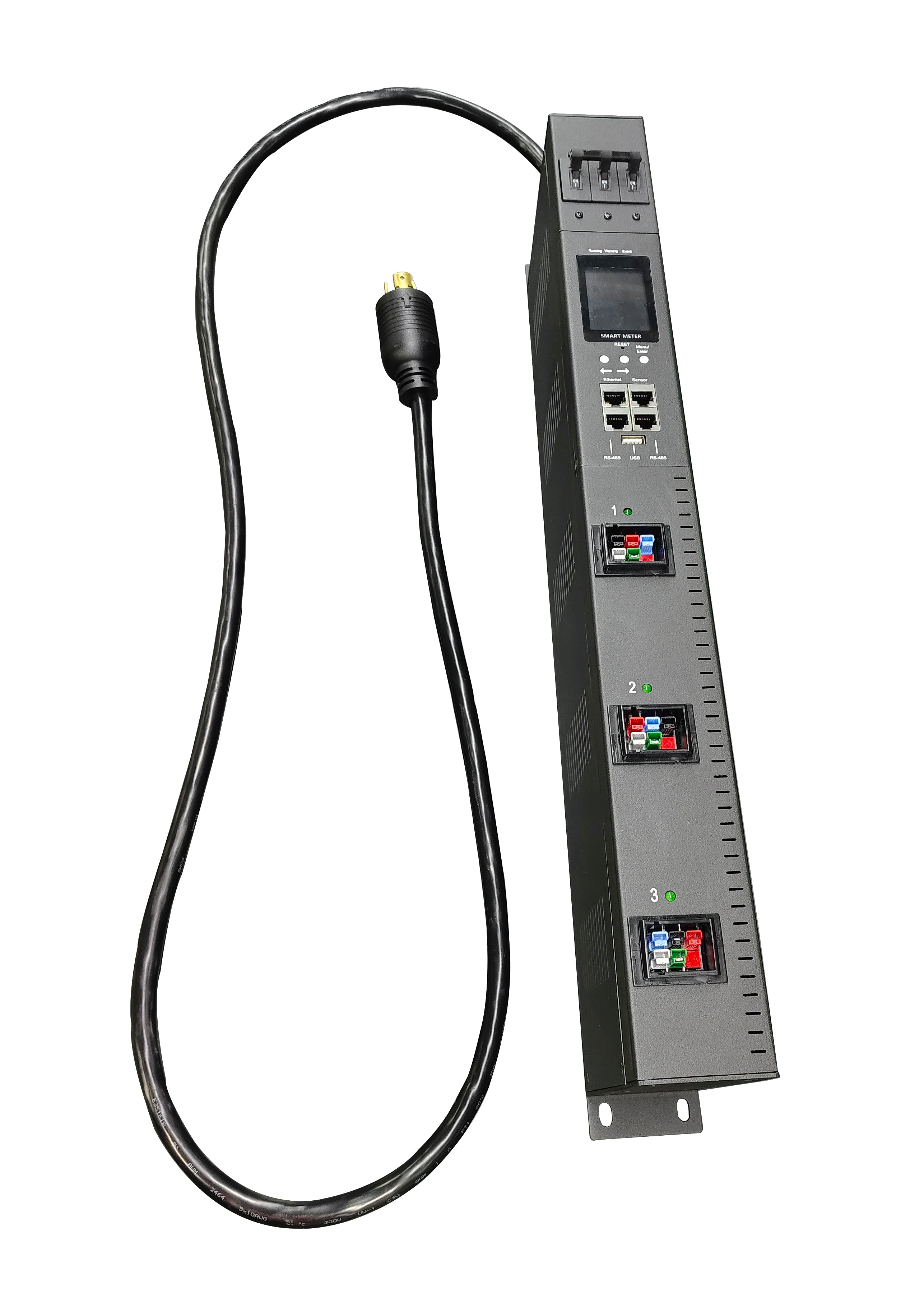 PA45 3-Port Smart PDU with main breaker – ANEN POWER